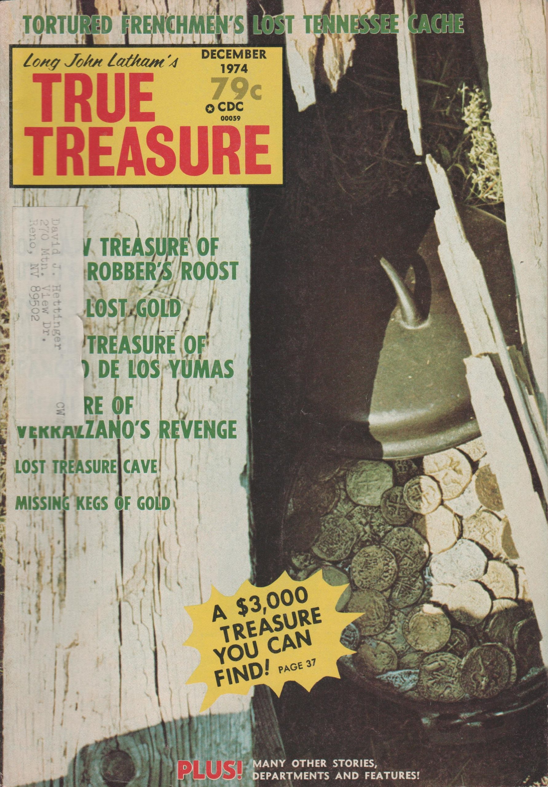 Long John Latham’s True Treasure – True Tales of Buried Treasure